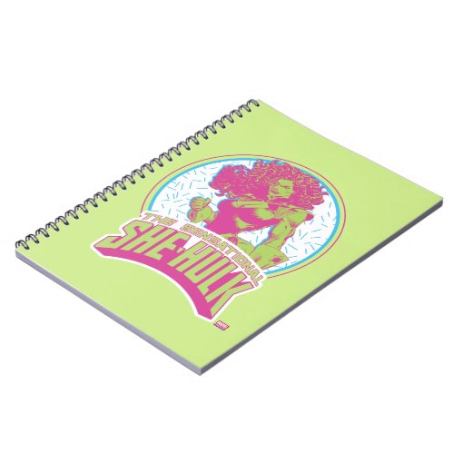 The Sensational She-Hulk 90's Graphic Notebook | Zazzle
