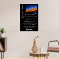 The Serenity Prayer In Space Poster | Zazzle