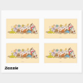 The Seven Dwarfs 2 Rectangular Sticker | Zazzle