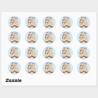 The Seven Dwarfs Classic Round Sticker | Zazzle
