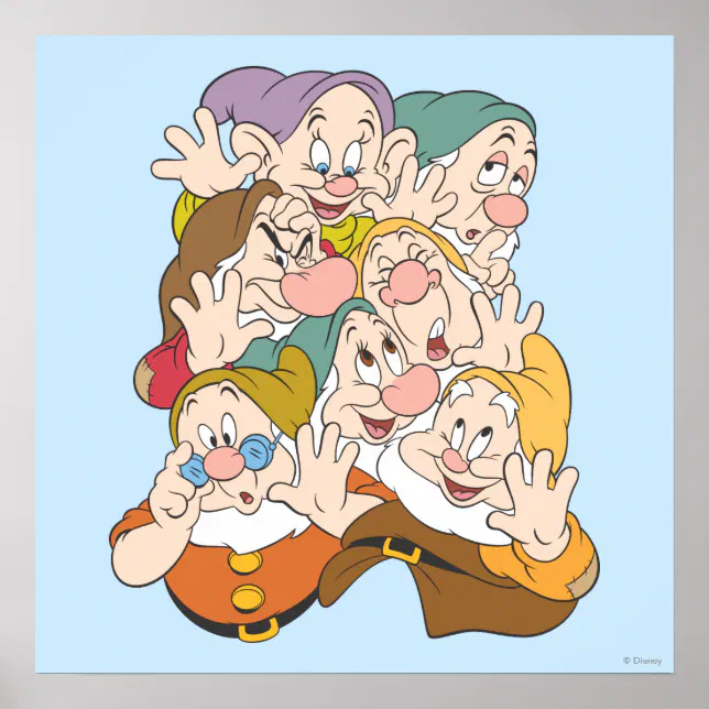 The Seven Dwarfs Poster | Zazzle