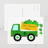 The Shamrock Truck Postcard | Zazzle
