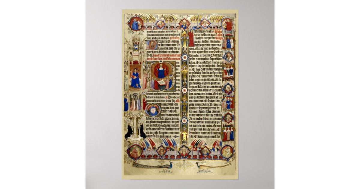 The Sherborne Missal Poster | Zazzle