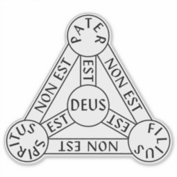 The Shield of the Trinity Sticker | Zazzle