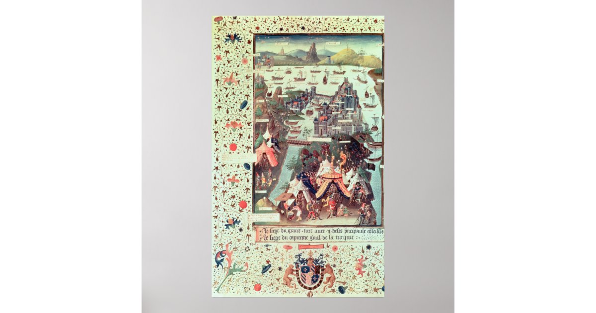 The Siege of Constantinople Poster | Zazzle