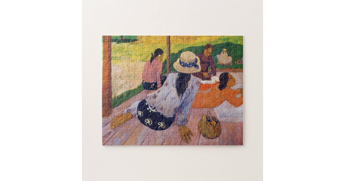 The Siesta - Paul Gauguin Jigsaw Puzzle | Zazzle