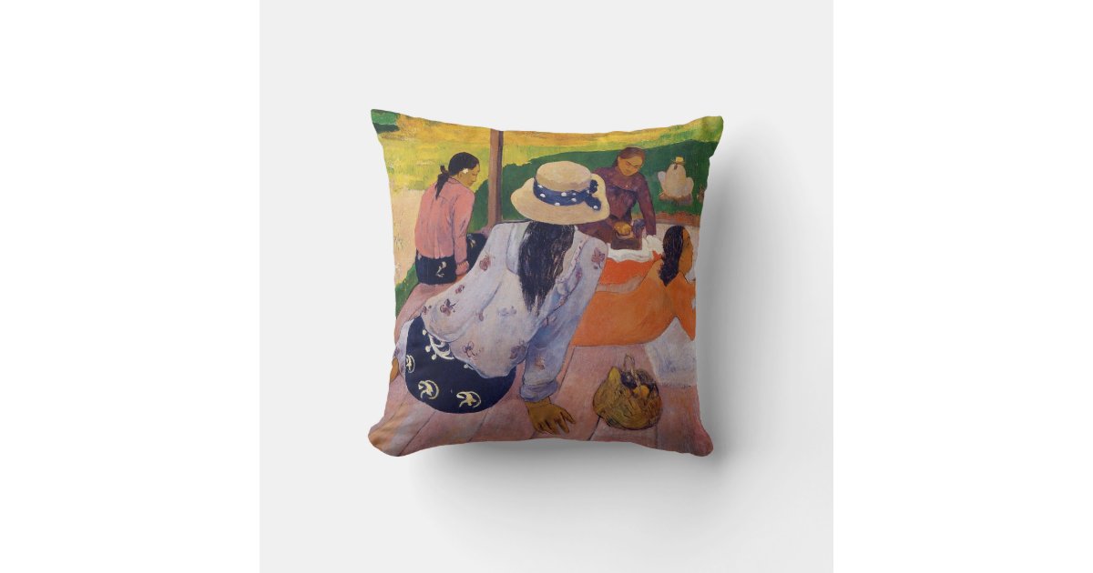 The Siesta - Paul Gauguin Pillow | Zazzle