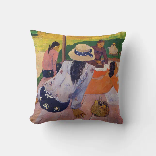 The Siesta - Paul Gauguin Pillow | Zazzle