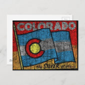 The Silver State Postcard | Zazzle