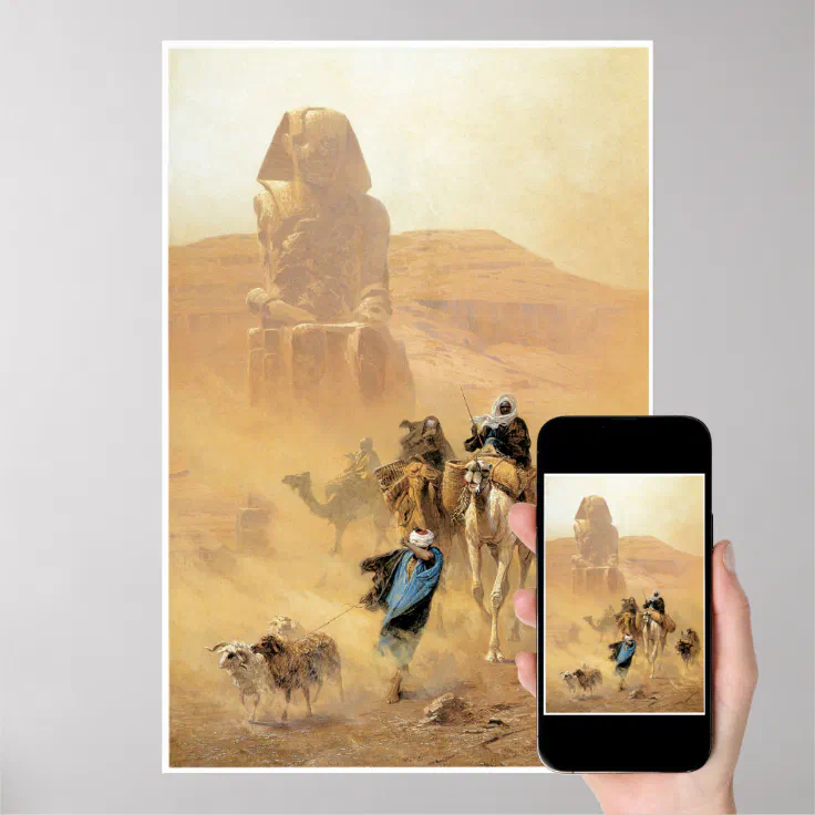 The Simoon, Ludwig Hans Fischer Poster | Zazzle