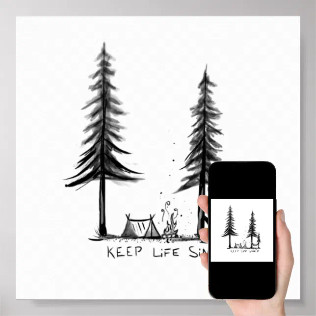 The Simple Life Poster | Zazzle