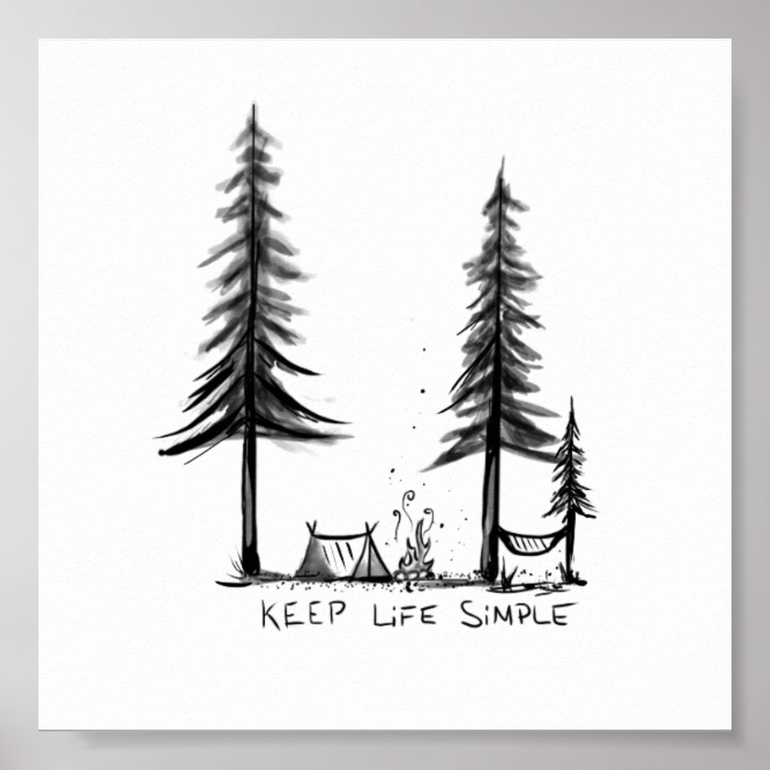 The Simple Life Poster | Zazzle