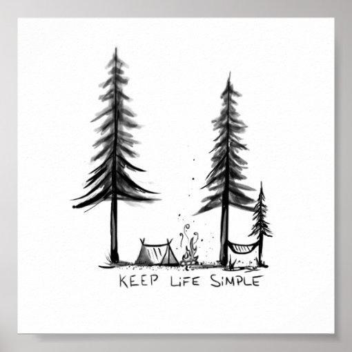 The Simple Life Poster | Zazzle