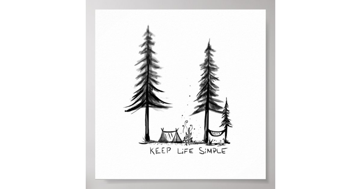 The Simple Life Poster | Zazzle
