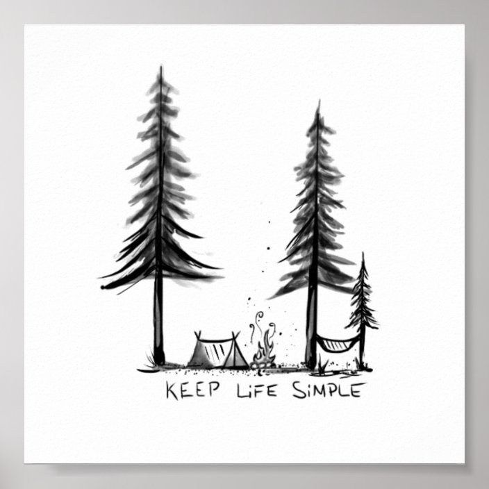 The Simple Life Poster | Zazzle.com