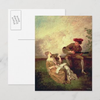 The Singing Lesson Postcard | Zazzle