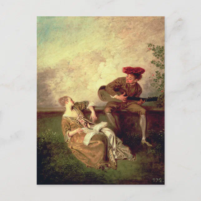 The Singing Lesson Postcard | Zazzle