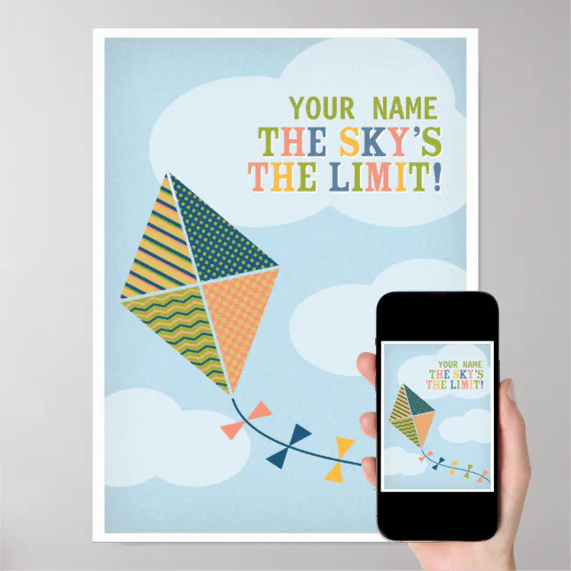 The Sky's The Limit Poster | Zazzle