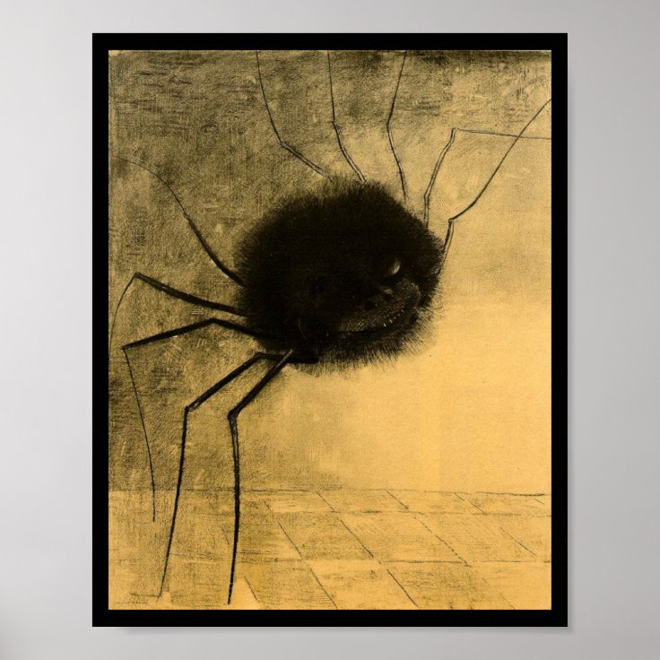 The Smiling Spider Poster | Zazzle