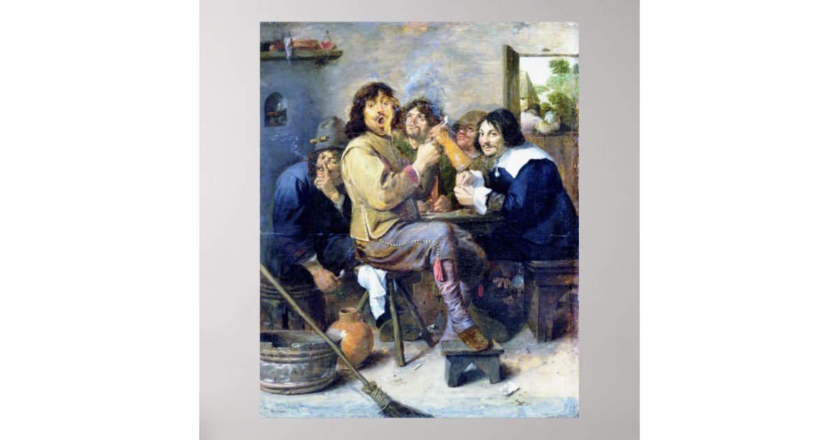 The Smokers Poster | Zazzle