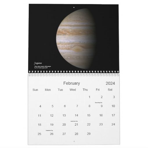 The Solar System Calendar | Zazzle