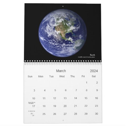The Solar System Calendar | Zazzle