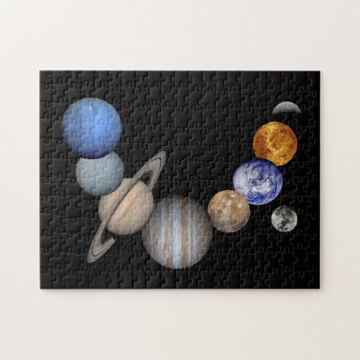 The Solar System Jigsaw Puzzle | Zazzle