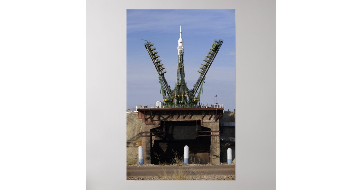 The Soyuz TMA-13 spacecraft Poster | Zazzle The Soyuz TMA-13 spacecraft Poster | Zazzle