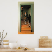 The Staircase Group, by Charles Willson Peale Poster | Zazzle
