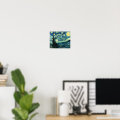 The Starry Night Poster | Zazzle