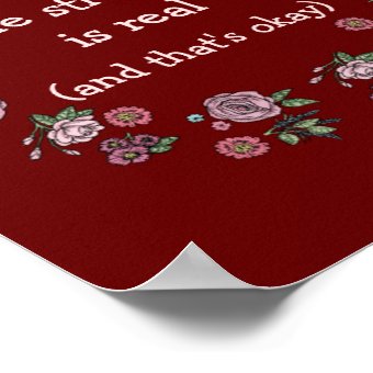 The Struggle Is Real Poster Print Wall Decor | Zazzle