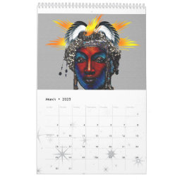 The Styles of Africa Calendar | Zazzle
