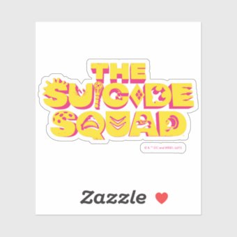 The Suicide Squad | Character Icon Logo Sticker | Zazzle