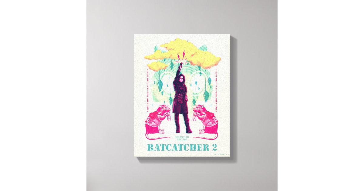The Suicide Squad | Ratcatcher 2 Illustration Canvas Print | Zazzle
