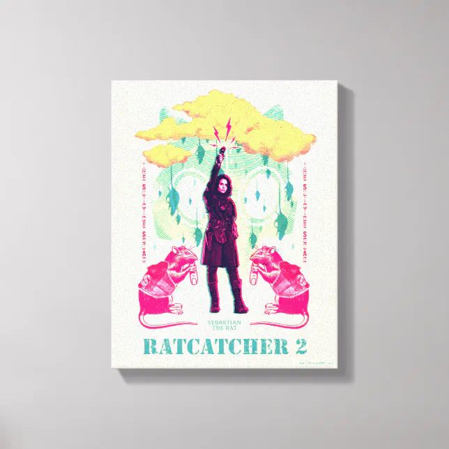 The Suicide Squad | Ratcatcher 2 Illustration Canvas Print | Zazzle