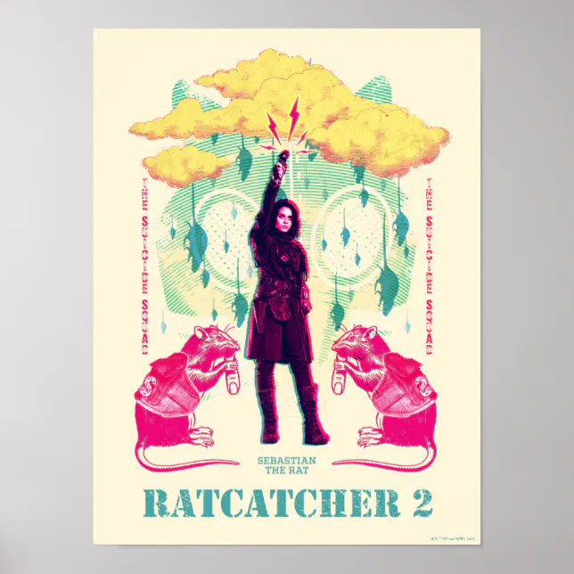 The Suicide Squad | Ratcatcher 2 Illustration Poster | Zazzle