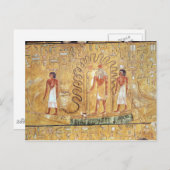 The sun god Ra in his solar barque Postcard | Zazzle