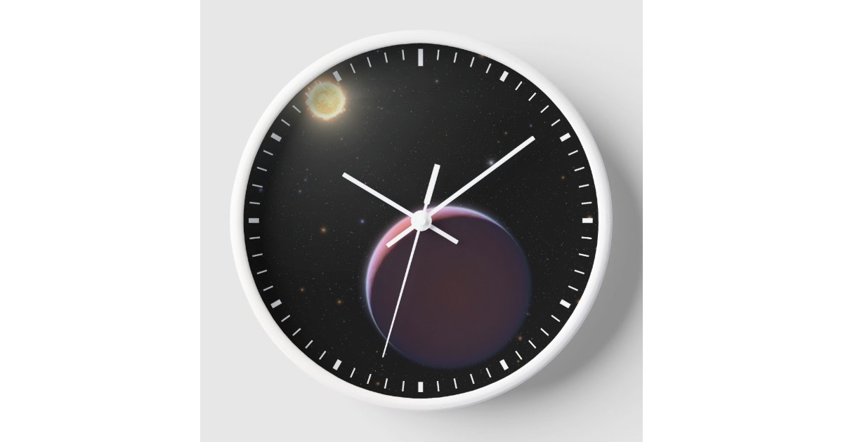 The Sun-Like Star Kepler 51 & Three Giant Planets. Clock | Zazzle