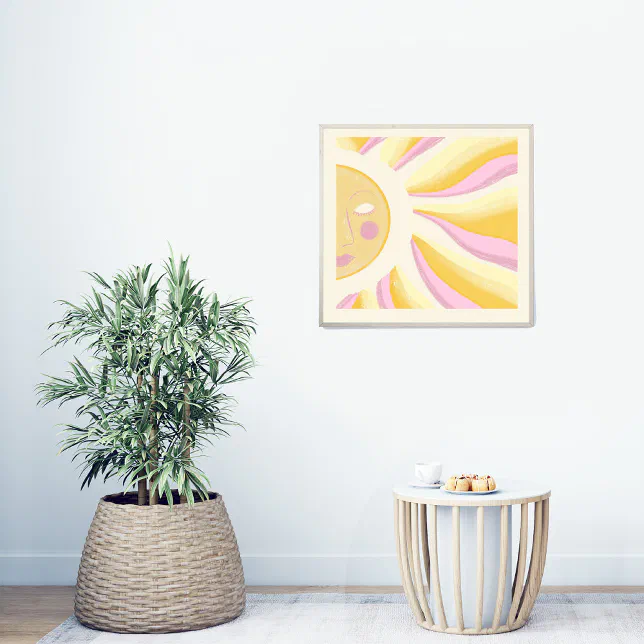The sun poster | Zazzle