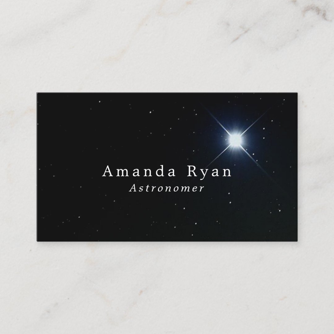 The Sun, Star, Astronomy Business Card | Zazzle