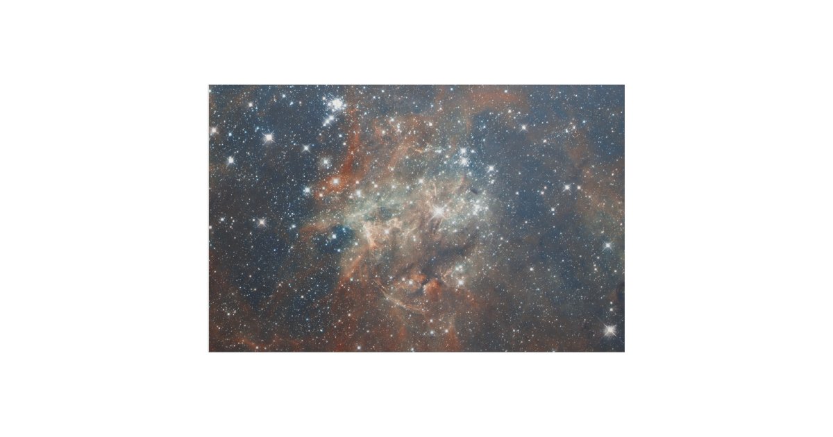 The Tarantula Nebula Fabric | Zazzle