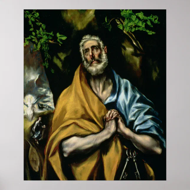 The Tears of St Peter, late 1580s Poster | Zazzle