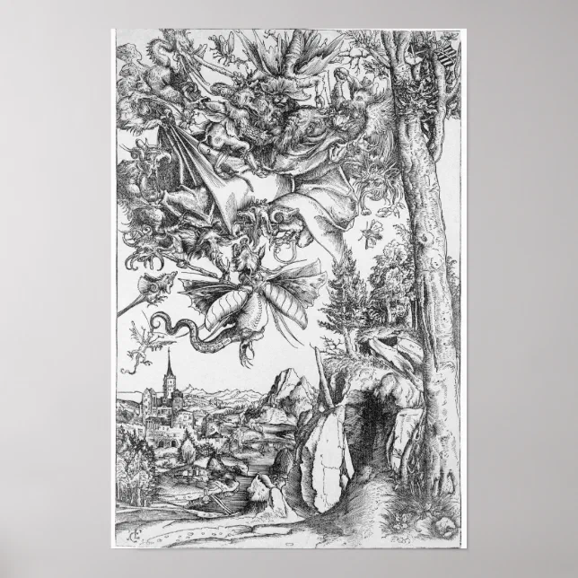 The Temptation of St.Anthony, 1506 Poster | Zazzle