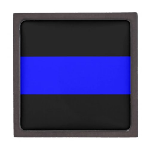 The Thin Blue Line Gift Box | Zazzle