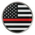 The Thin Red Line Flag Golf Ball Marker | Zazzle