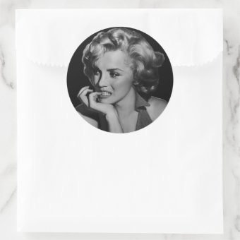 The Thinker Classic Round Sticker | Zazzle