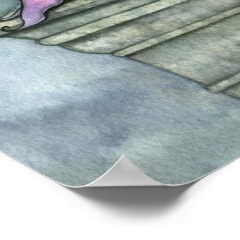 The Thinker Fairy Poster by Molly Harrison | Zazzle