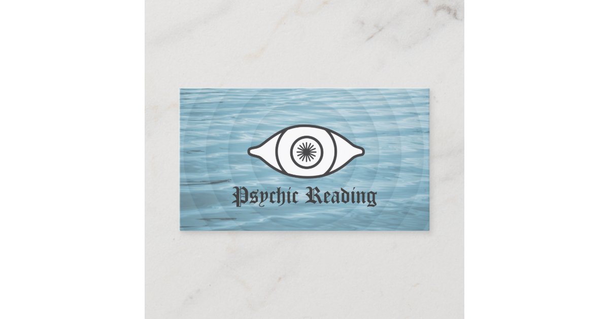 The Third Eye Psychic Reading Business Card | Zazzle