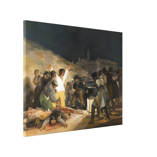 The Third of May 1808 by Francisco Goya Canvas Print | Zazzle
