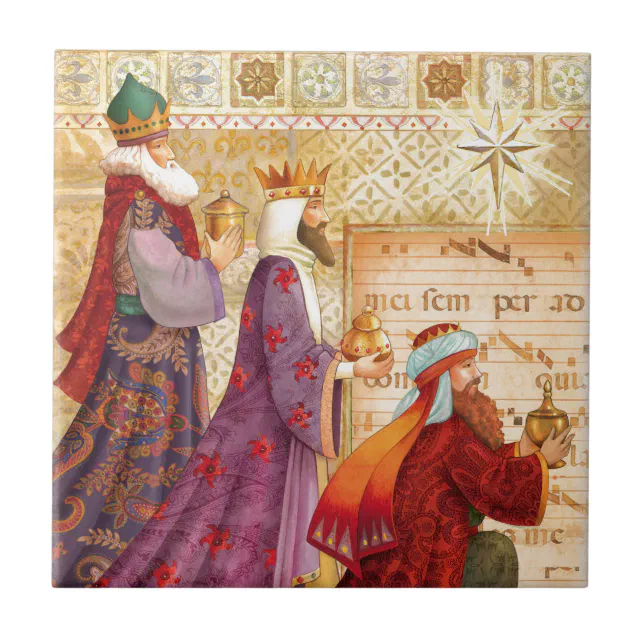 The Three kings Ceramic Tile | Zazzle